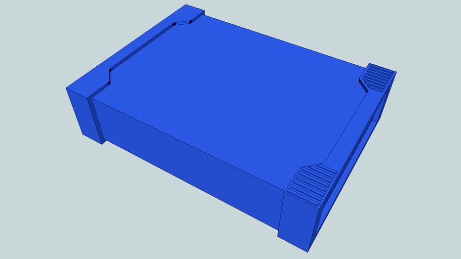 Blue Box 3d model