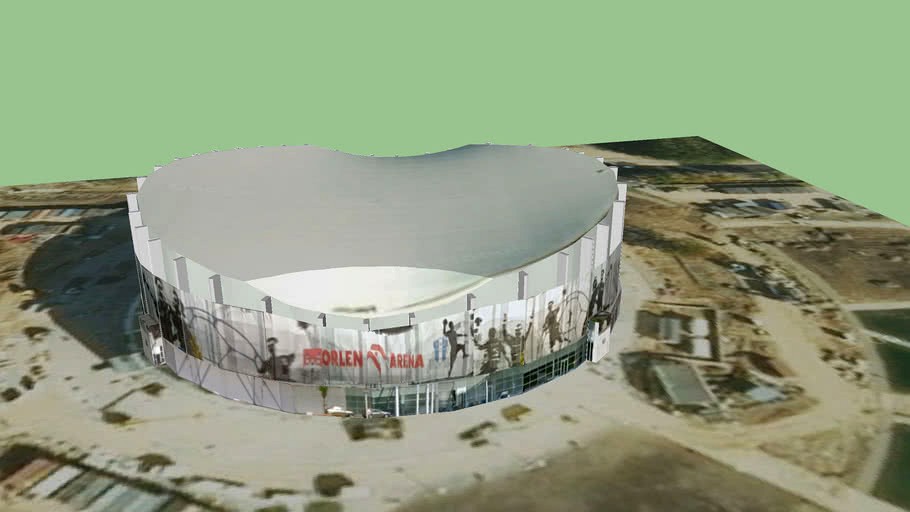 ORLEN ARENA PŁOCK 3d model