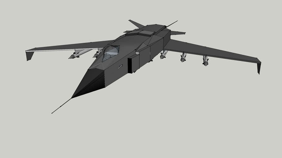 Zero starfighter (UPDATED!!!) 3d model