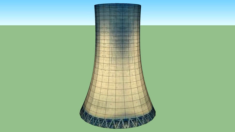 Cooling Tower 3d model