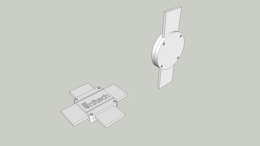 lightning protection conductor accessories 3d model
