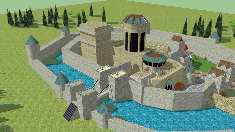 WINTERFELL - Game of Thrones 3d model