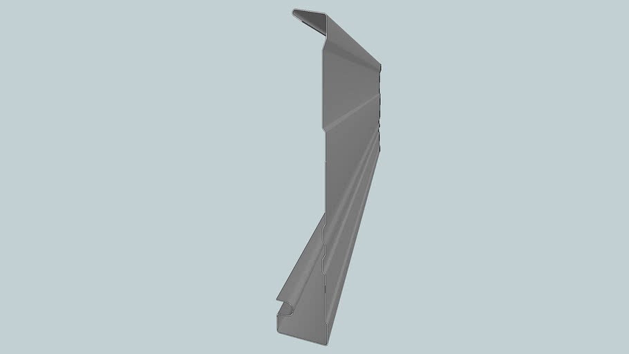 Steel Fascia 3d model