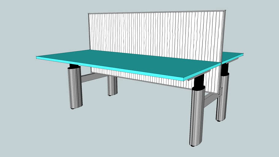 WORKSTATION - UCI - PARADIGM 3d model