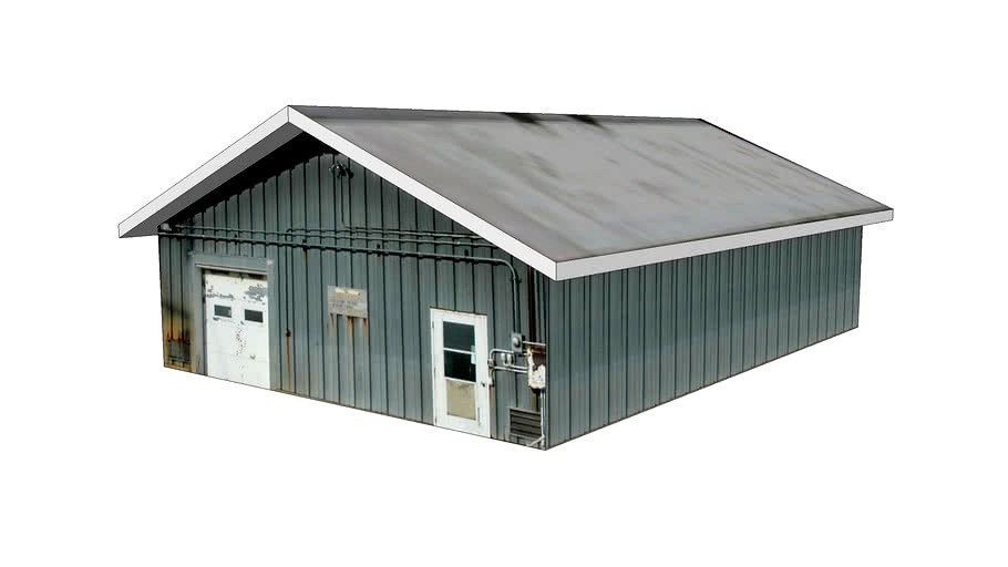 Volatile Storage Building 3d model