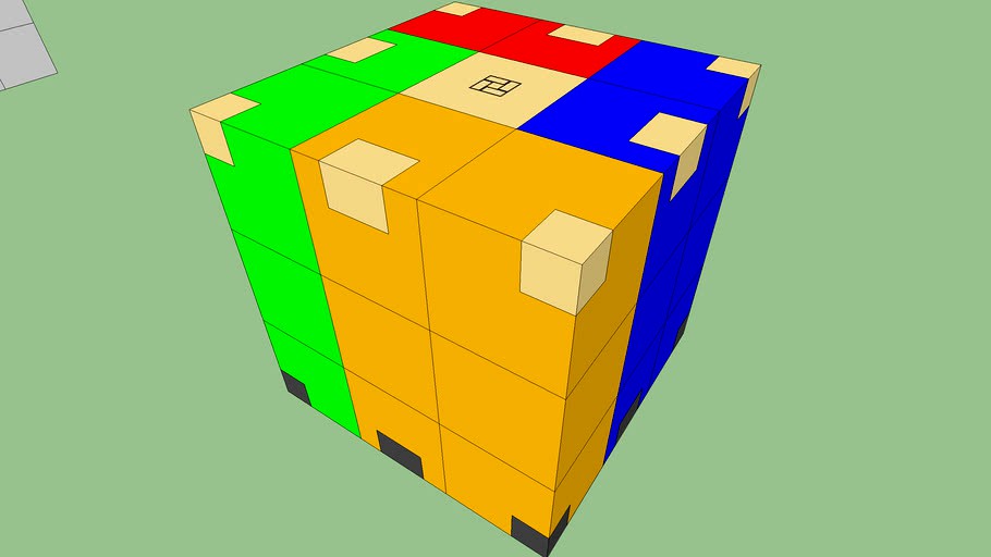 SubCube - Rubik Cube with orientation free cubies. FINAL VERSION ...