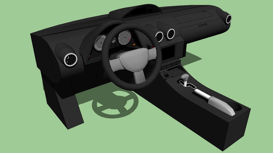Dashboard 3d model