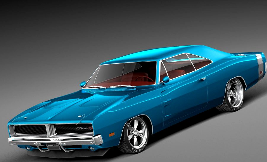 Dodge Charger Pro Touring 1968-19693d model