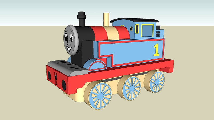 Thomas The Tank Engine 3d model