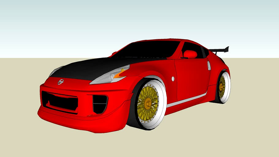 Nissan 370z 3d model