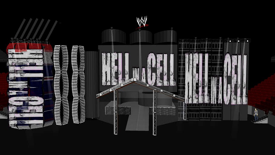 WWE Hell in a cell Stage 2012 conept 3d model