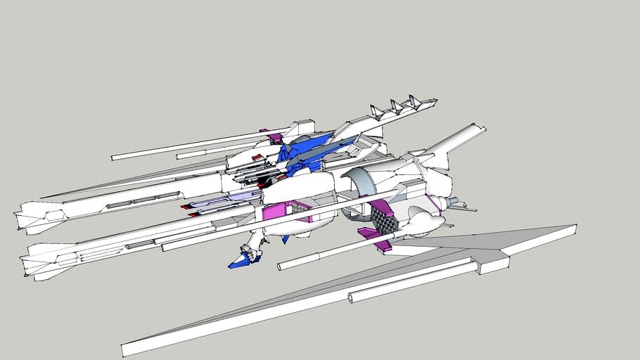 meteor unit freedom hyper 3d model