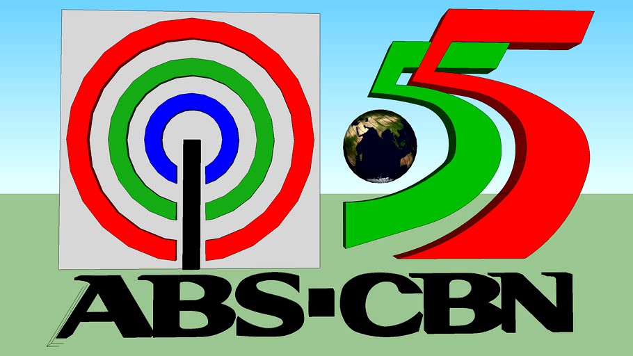 ABS-CBN 55 Years Logo (2nd version) 3d model
