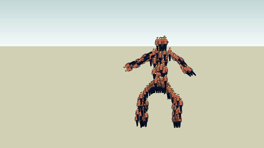 Monster Steve 3d model