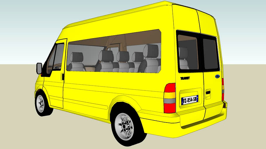 FORD Transit 3d model