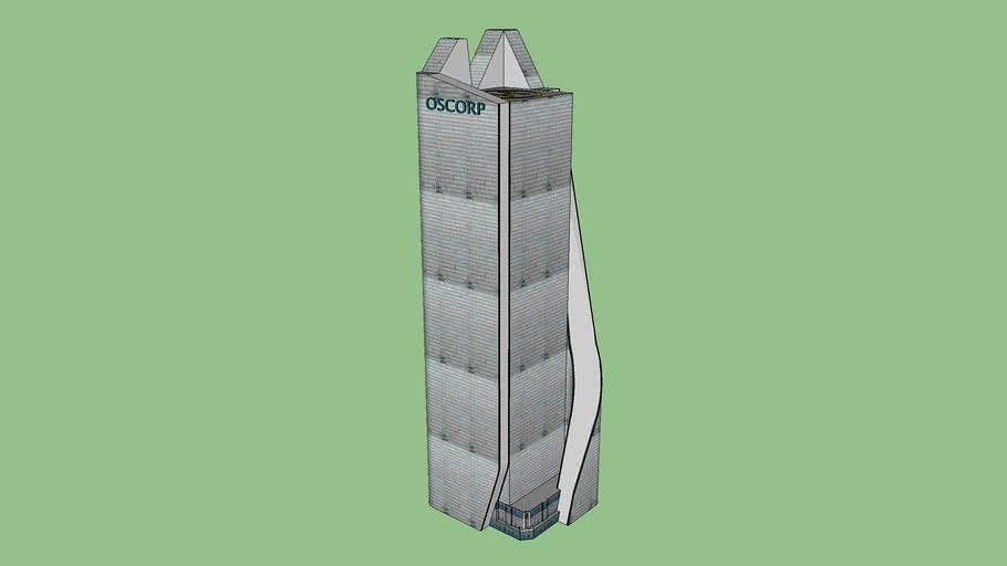OSCORP TOWER (THE AMAZING SPIDER-MAN) 3d model