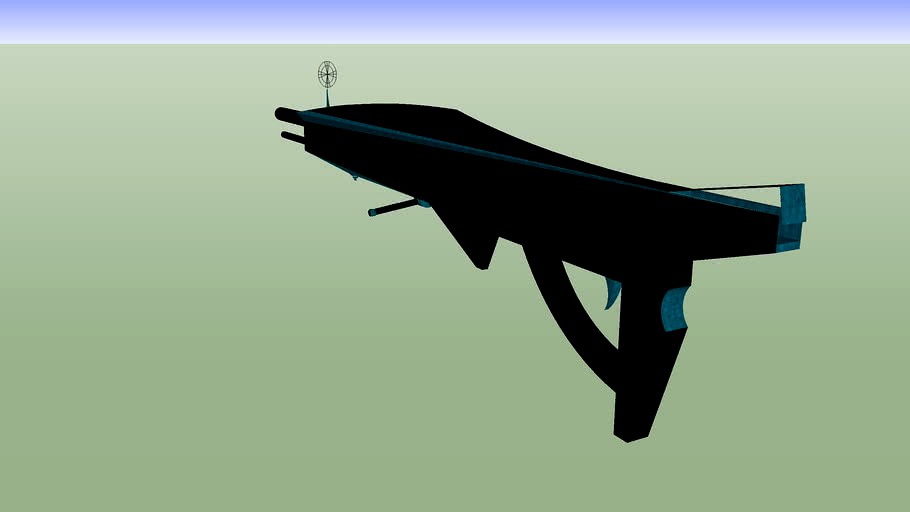 Frog Assault Rifle 3d model