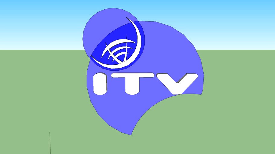 Logo Canal ITV Patagonia-Punta Arenas 3d model