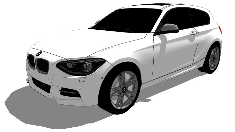 2013 BMW F21 M135i 3d model