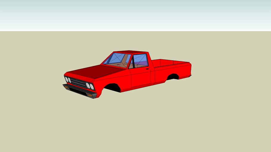 1977 Chevrolet Luv 3d model