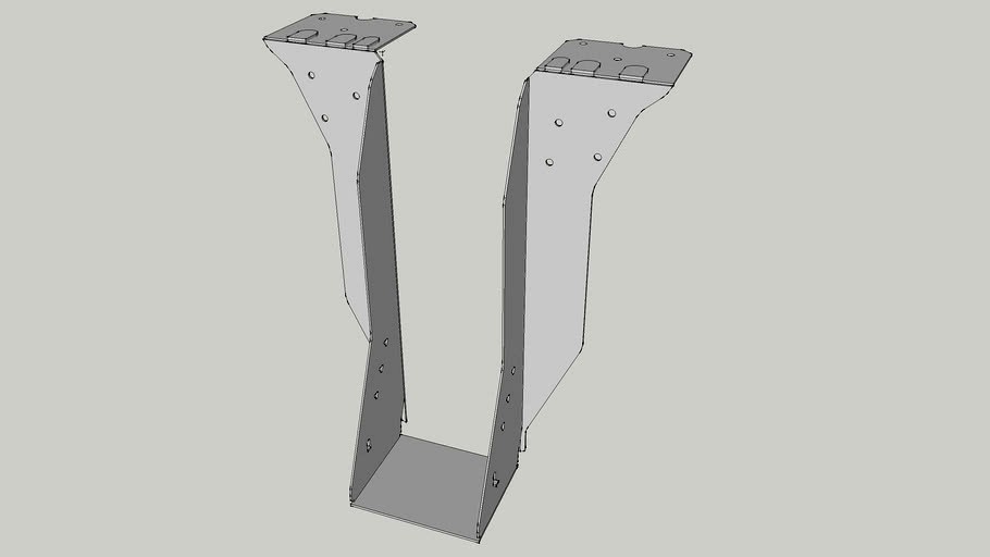 Simpson BA Joist Hanger 3d model