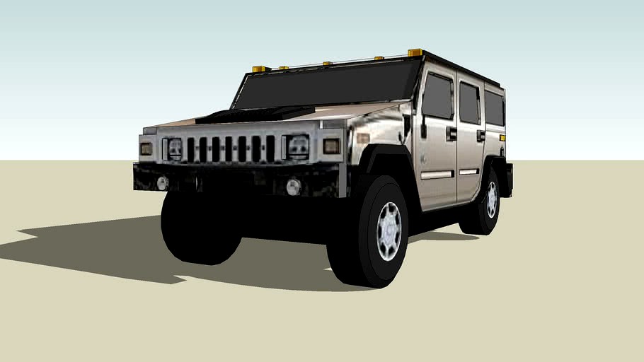HUMMER H2 3d model