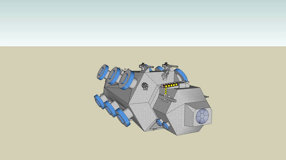 Matrix Hovercraft 3d model