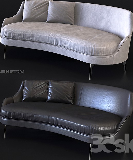 Flexform Guscio Sofa 3d model