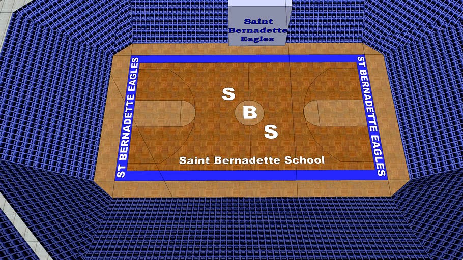 Eagle Field House 3d model