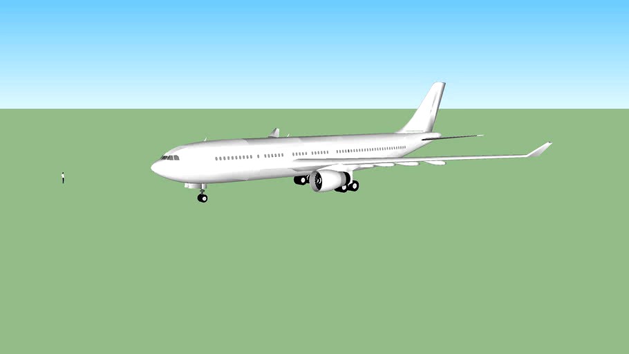 Airbus A311-200 3d model