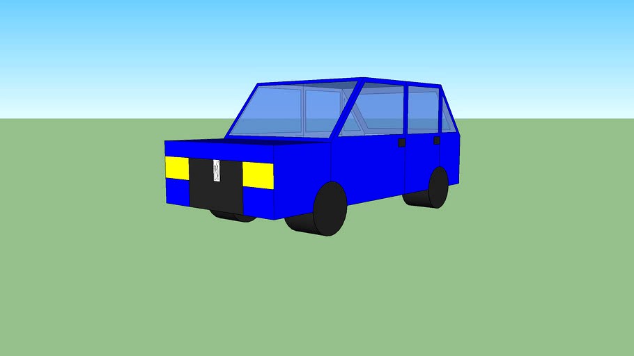 Simple Car 3d model