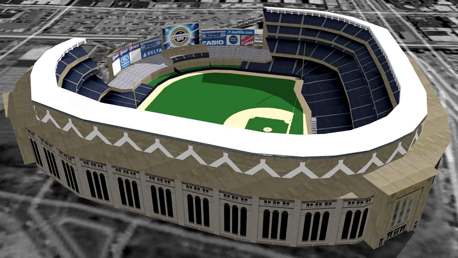 New Yankee Stadium 3d model