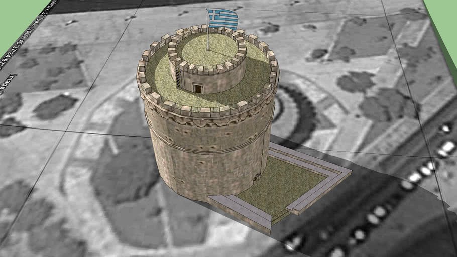 The White Tower 3d model