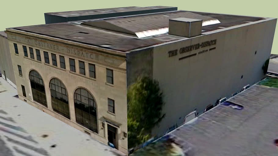 Utica Observer-Dispatch 3d model
