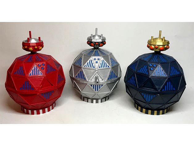 Doctor Who - 5" TimeLord Victorious Mechanoids by CaptainJimiPie 3d model