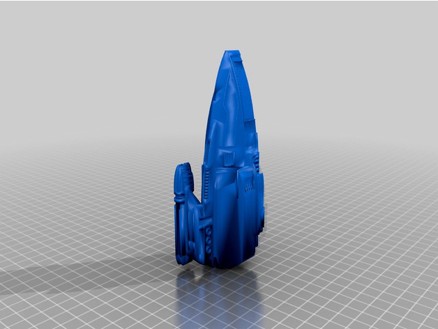 Star Trek Type 8 Refit shuttle craft by cinqnic 3d model