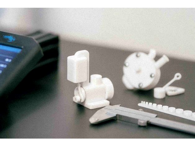 Compressed air engine V1 - rotary valve piston engine (fully printed ...