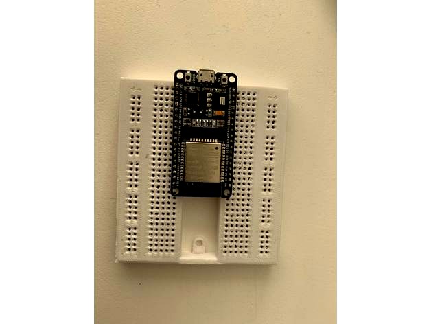 ESP32 Protoboard by nicopetru 3d model