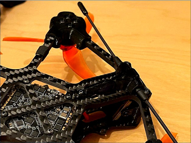 Babyhawk 2 HD Antenna Mount for TBS Crossfire Immortal T V2 by ...