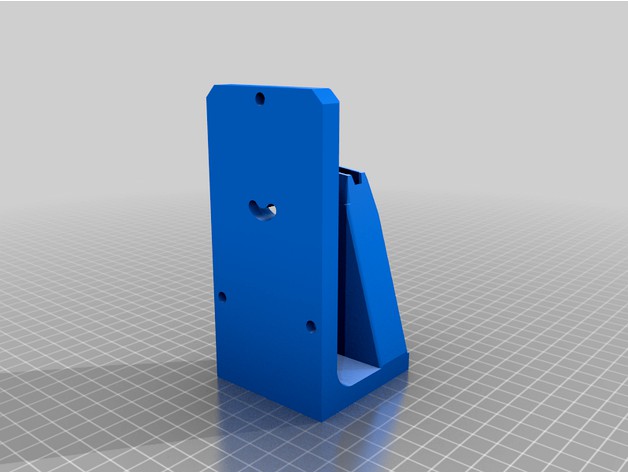 Glock 9mm Wall Mount by Conn22_43 3d model