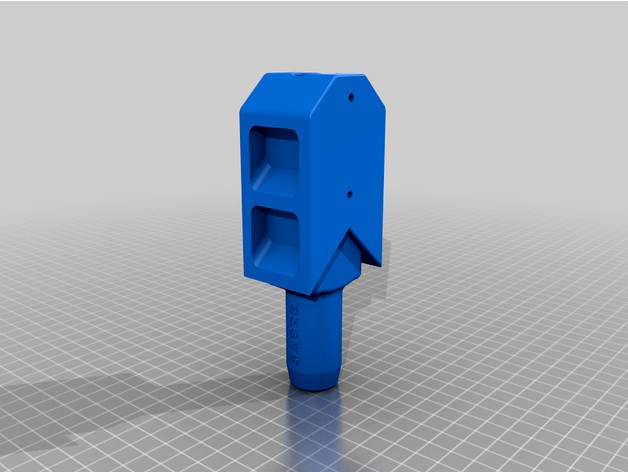 Aesthetic Sniper Muzzle brake for SABRE Barrels by sabre_blaster 3d model