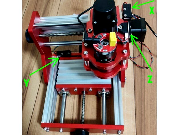 Limit Switch Brackets for CNC1310 by Sa2raKitsune 3d model