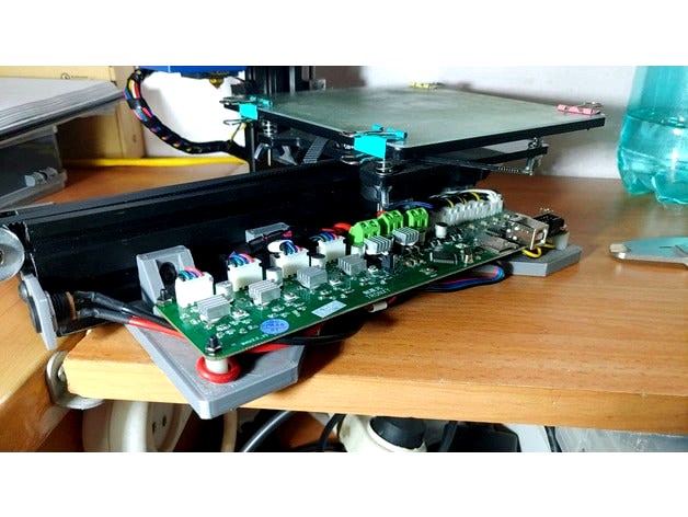 Tron XY X1 PCB Base by Froid 3d model