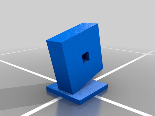 roblox logo on a podium by DarkLink299 3d model