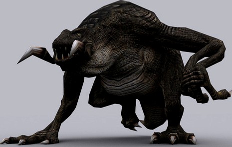 CHARCHAROSAURUS with Native File 3d model