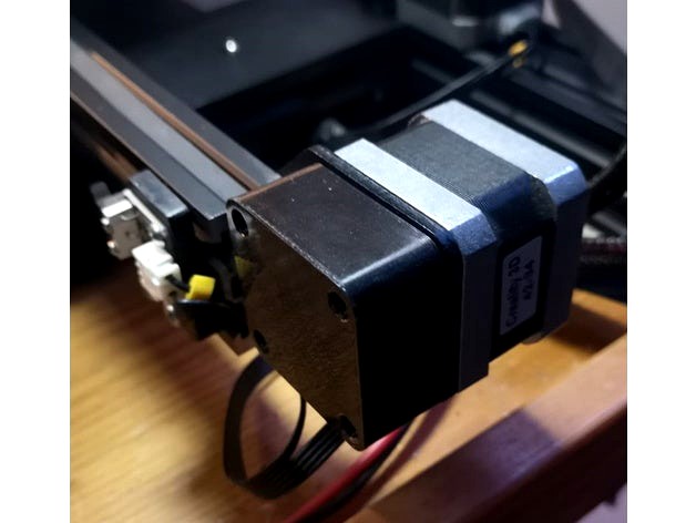 Ender 3 Y Axis Cover Backside by HansisThings 3d model