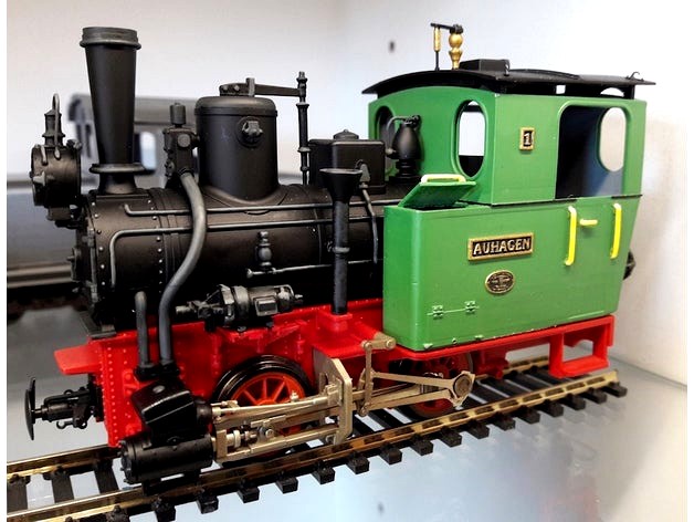 0e / O-16.5 / On30 Custom Steam Loco Cab (Compatible with Fleischmann ...