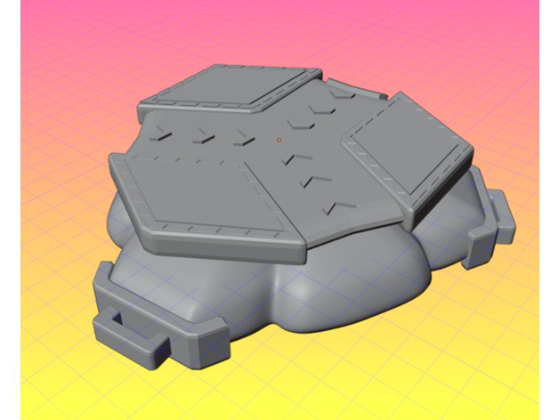 Apex legends Octane jump pad by Neogeneration123 3d model