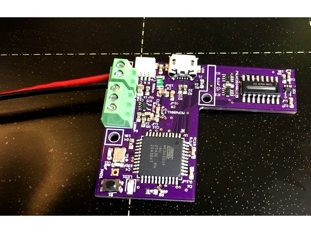 Filament Width Sensor Prototype Version 4 by flipper 3d model