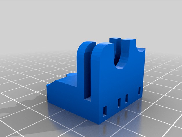 Ender 3 Bowden Tube Holder - MicroSwiss and Hero Me Gen 5 by dubbc553 ...